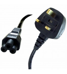Gadget Man Ireland - C5 Cloverleaf Power Adapter Plug with Lead