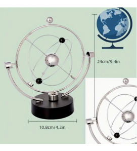 iTotal Kinetic Desktop Sculpture: Modern Perpetual Motion Pendulum for ...